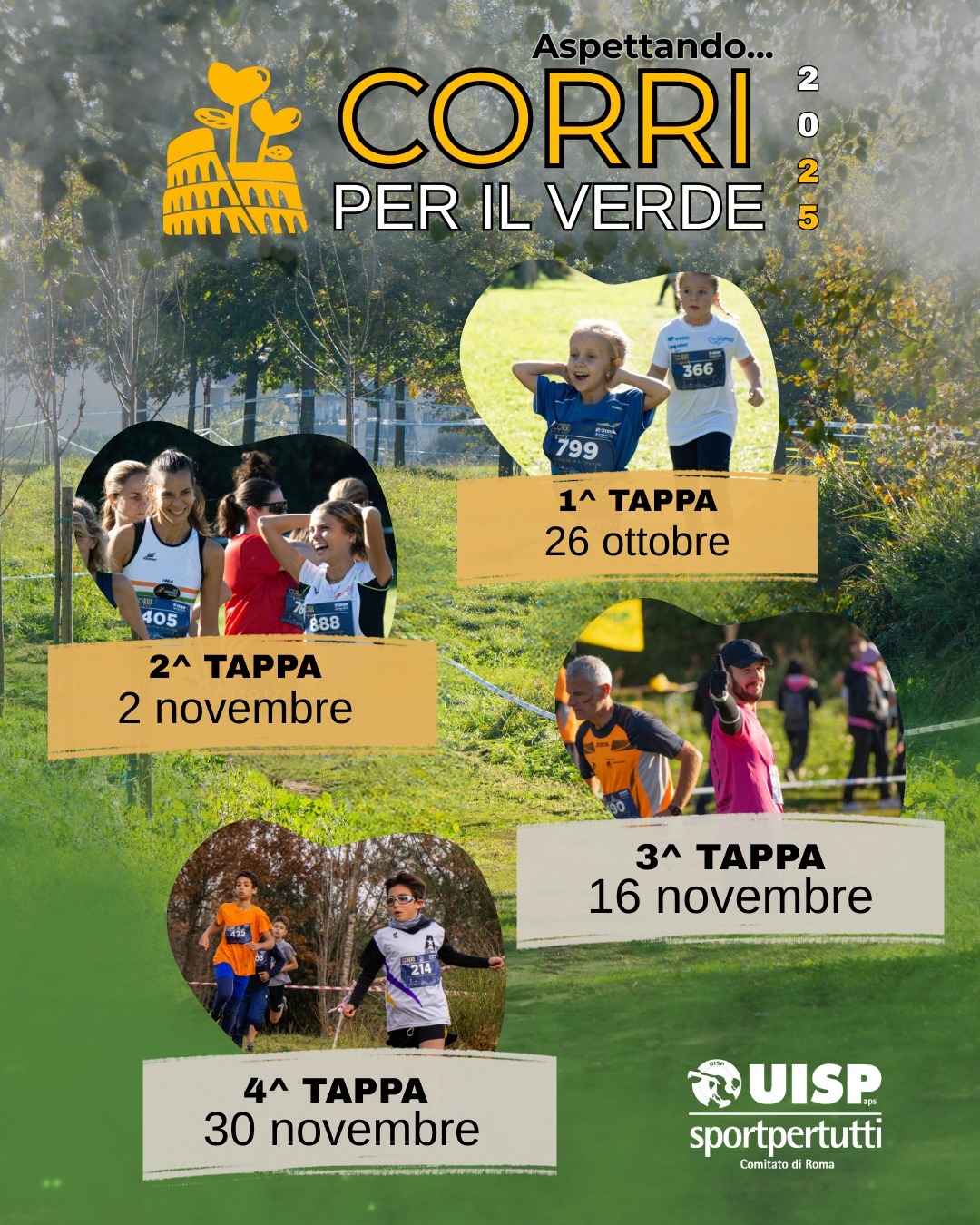 30 Novembre 4^ Tappa Corri per il Verde 2025 – L’Agenda di F4G - Foto4Go